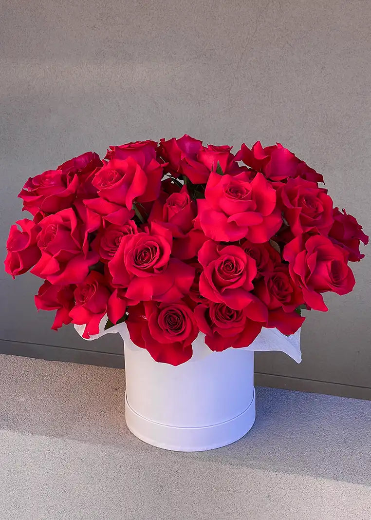 NO. 105. Rouge Romance (red roses) | Cherry Blossom | Flowers Delivery ...