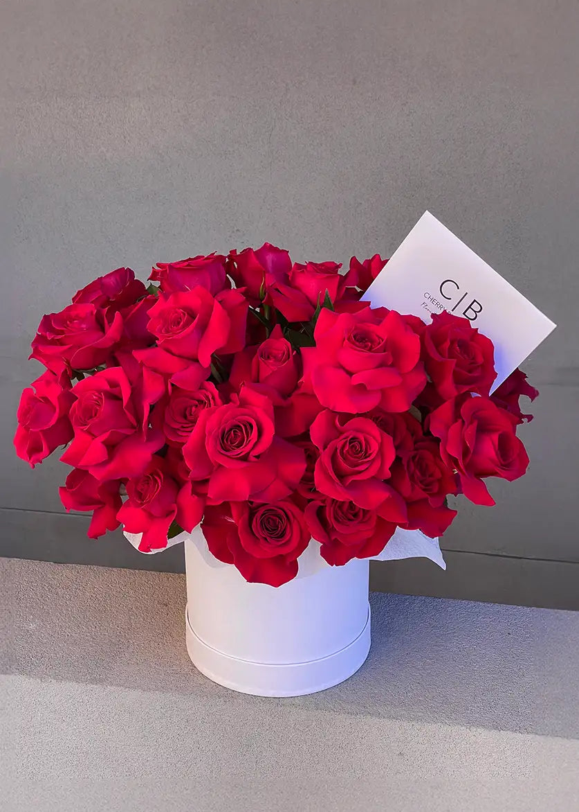 NO. 105. Rouge Romance (red roses) | Cherry Blossom | Flowers Delivery ...