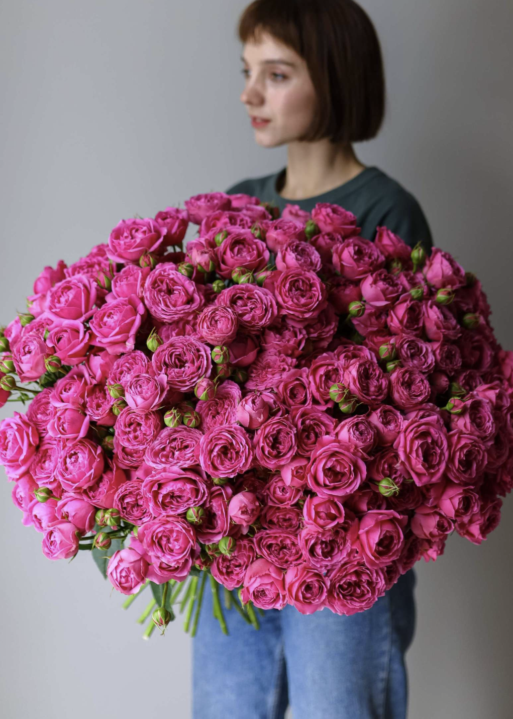 NO. 42. Bouquet of Gorgeous Spray Roses | Cherry Blossom | Flowers ...